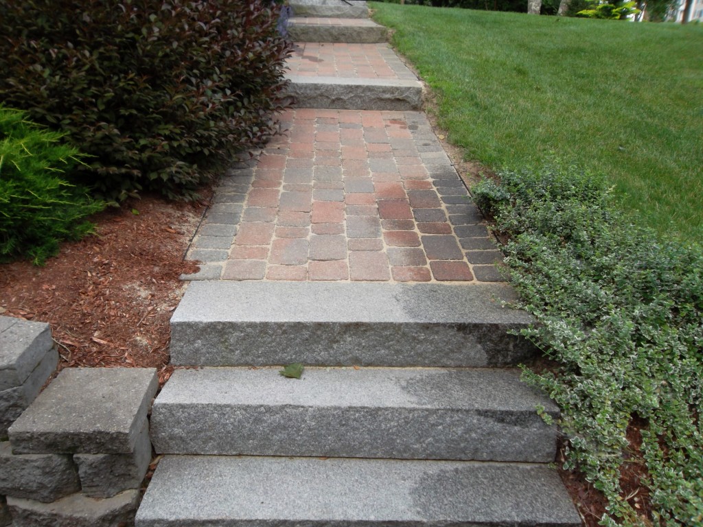 Granite Steps and Walkway Repair in Windham NH | LaBrie Property ...